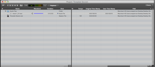 Pro Tools – Organising Clips | Film Mixing and Sound design